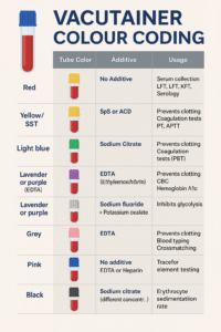 Vacutainer Colour Coding: A Complete Guide for Phlebotomy and ...